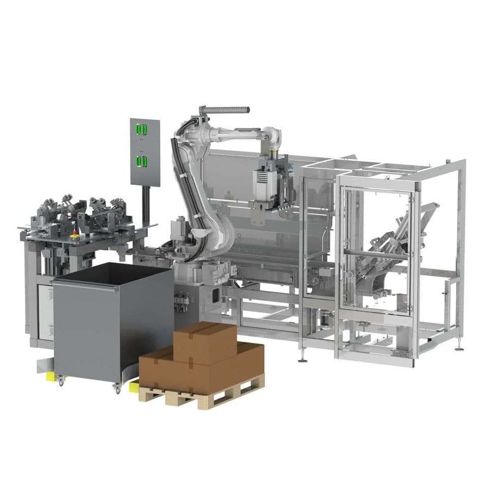 送料机器人加工单元 - AFS 500 - Goldfuss engineering GmbH - 包装 / 装载 / 小型物件