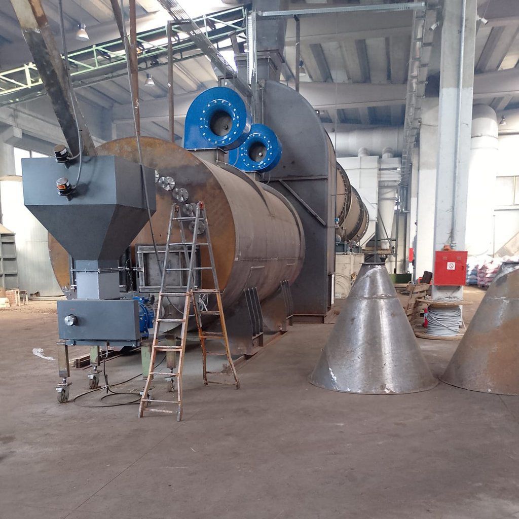 固定式热风发生器 - Enarete - Cosmecal srl - 生物质燃料 / 工业