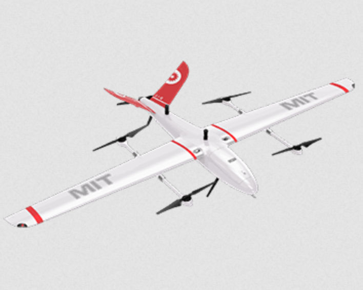 固定翼UAV - Warrior D1S - TIM - 测绘 / 复合材料