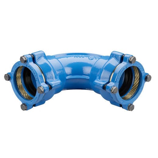 液压接头 - 8535 - Hawle - 承插式 / 90°弯曲 / DIN