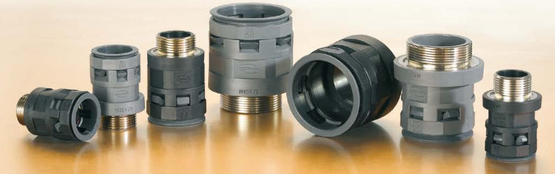 液压接头 - MIRM-M - INTERFLEX SL - 螺纹 / 金属 / 聚酰胺