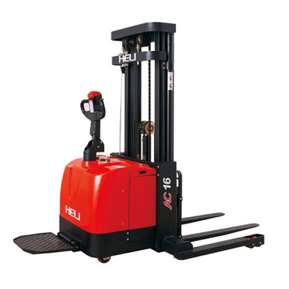 电动堆高车 - CDD16 - Anhui HeLi Co.,Ltd. - 步行式 / 24伏 / 用于仓库