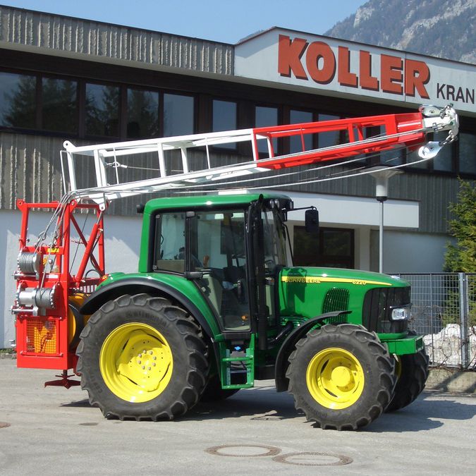 爬坡伐木集材绞盘机 - K300T - Koller Forsttechnik - 上坡下坡伐木 / 拖拉机悬挂