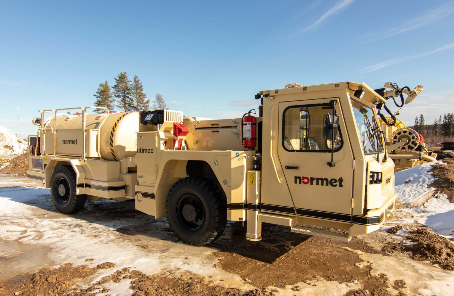 混凝土搅拌车 - Utimec MF 500 Transmixer - Normet - 柴油