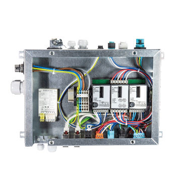 带设备电箱 - GESIS® RAN - WIELAND ELECTRIC - 壁挂 / 塑料 / 用于配电