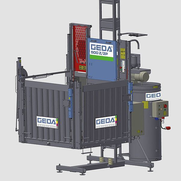 运输平台 - 500 Z/ZP Version 3 - GEDA GmbH - 移动式 / 建筑工地 / 电动