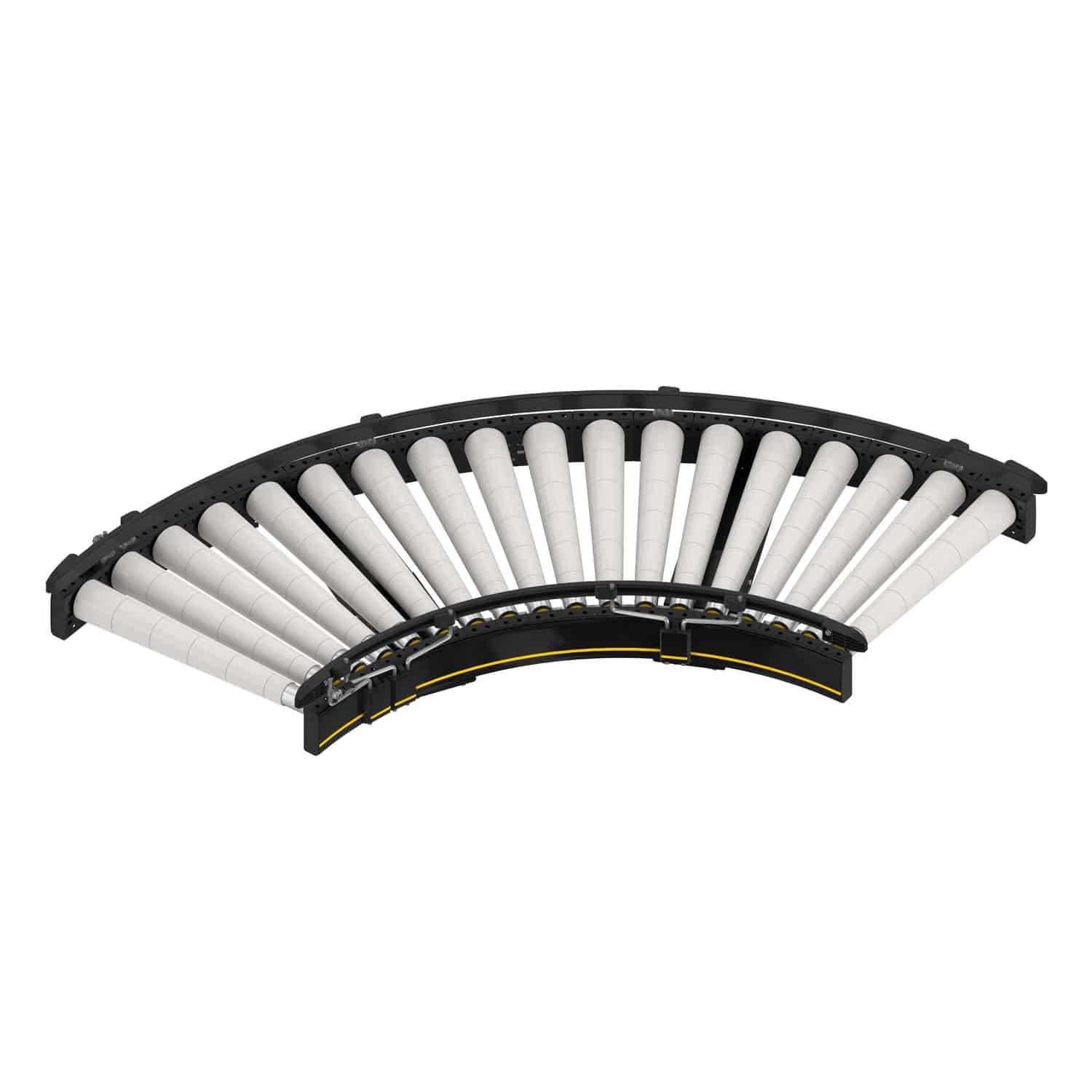 带式输送机 - RM 8220 - Interroll/特诺 - 动力滚筒 / 圆锥滚子 / 曲线