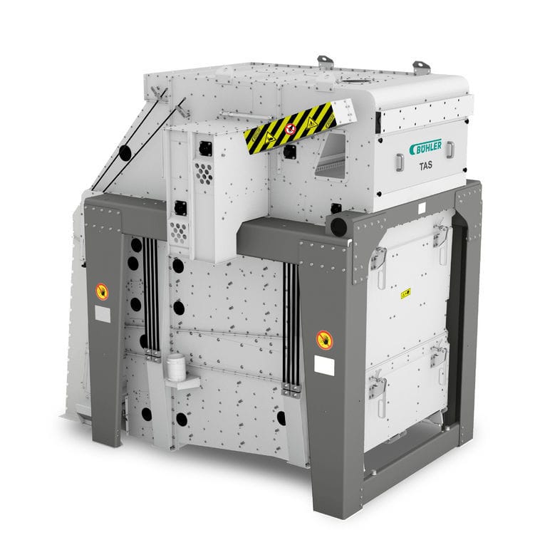 压缩空气清洗机 - TAS series - Bühler Group/德国BUHLER - 工艺流程 / 食品工业