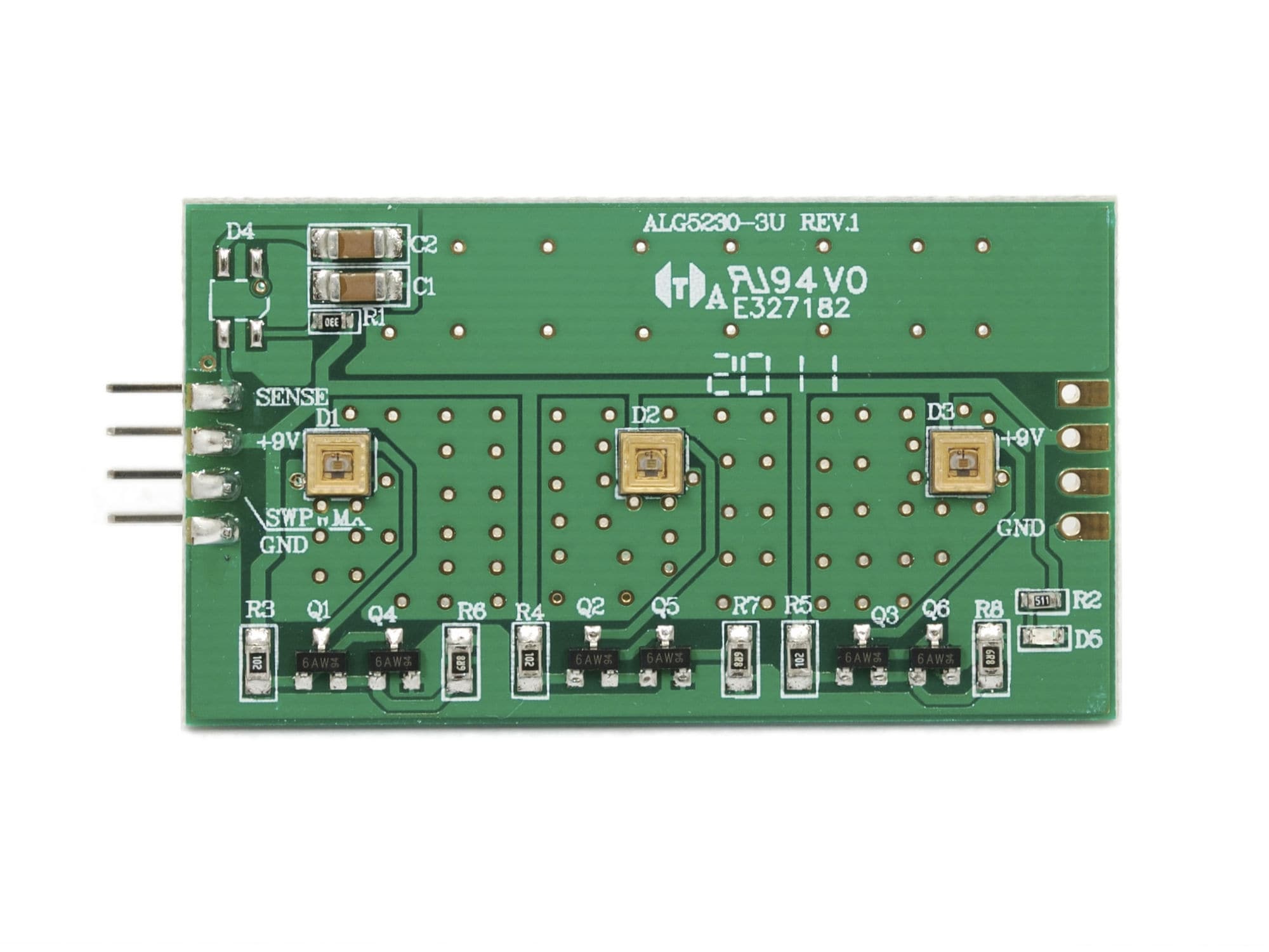 蓝色LED - LDM-LXD3052030UVC - LUMEX - 芯片式 / 电路板安装 / 功率