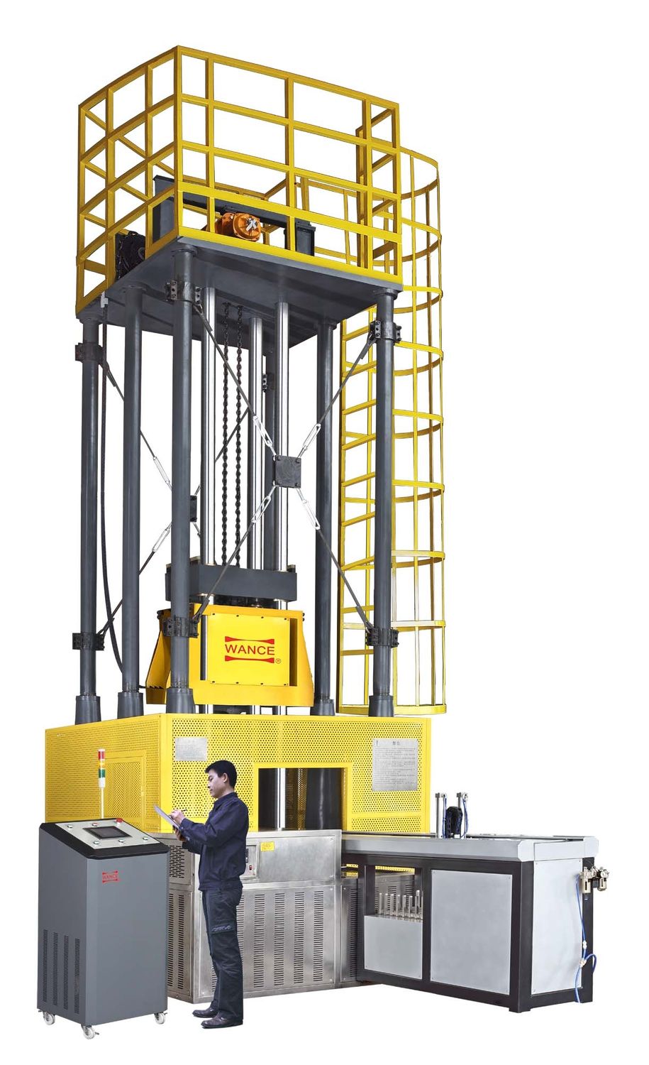 DWTT坠落试验机 - max. 100000 J | DIT series Type C - Shenzhen WANCE Testing ...