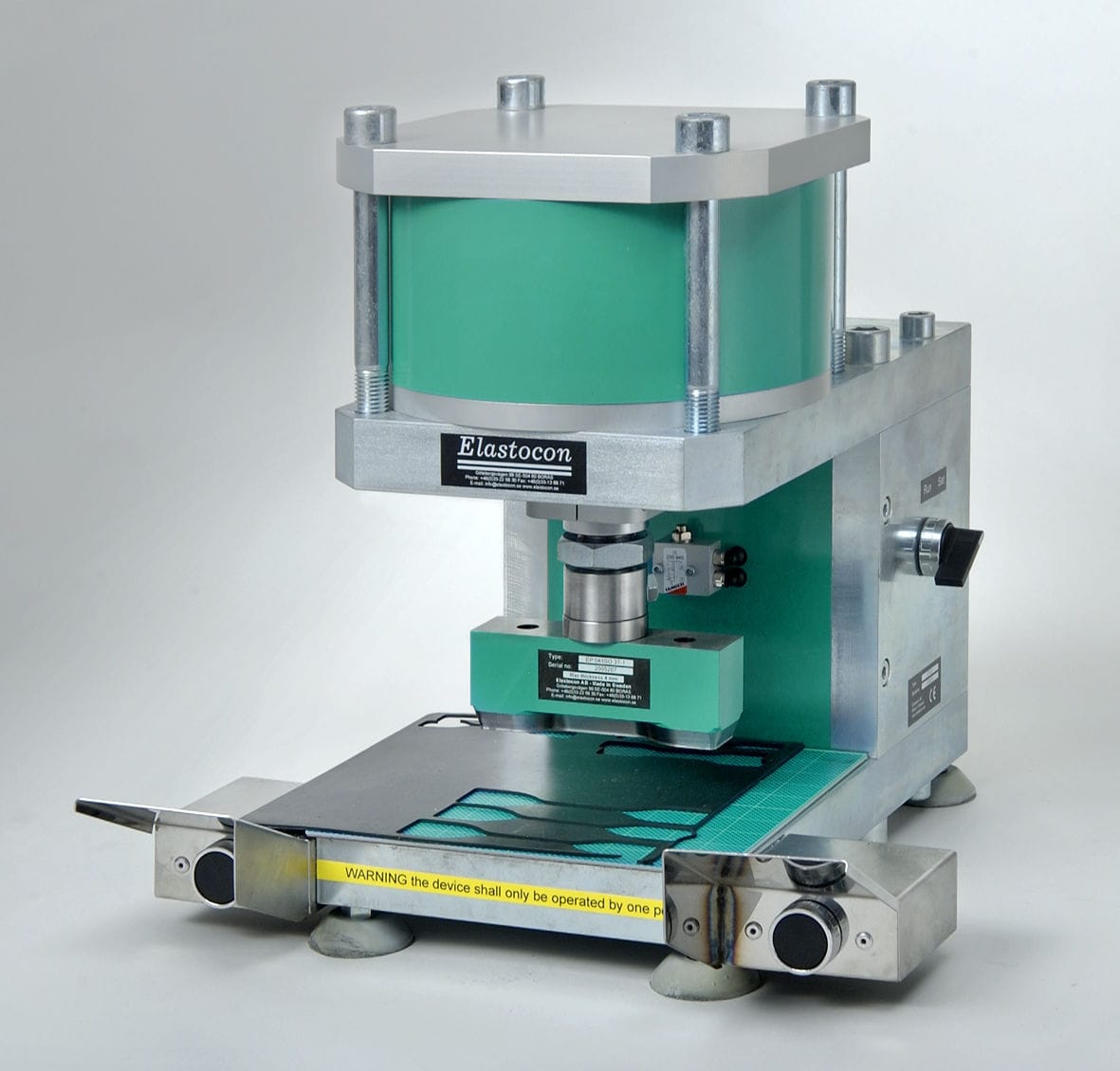 气动压机 - EP 02 - Elastocon AB - 切割 / 橡胶 / 用于塑料
