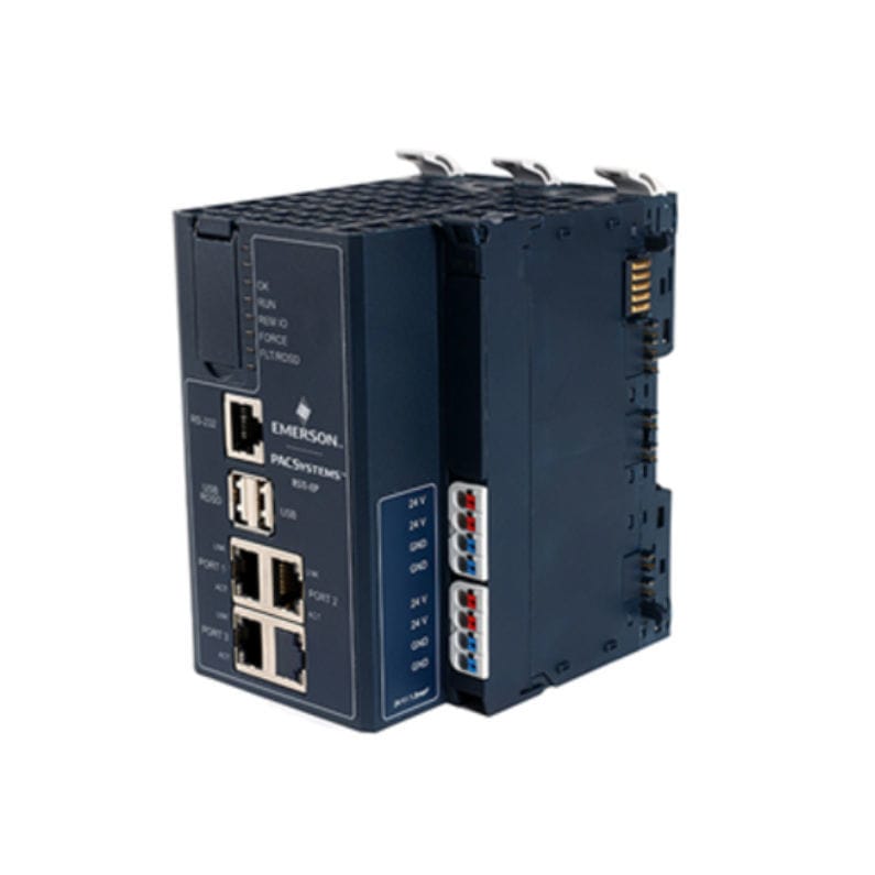 可编程自动化控制器 / 紧凑型 - PACSystems RSTi-EP CPE210 - Emerson - 模拟输入 / 数字输入 / 模拟输出