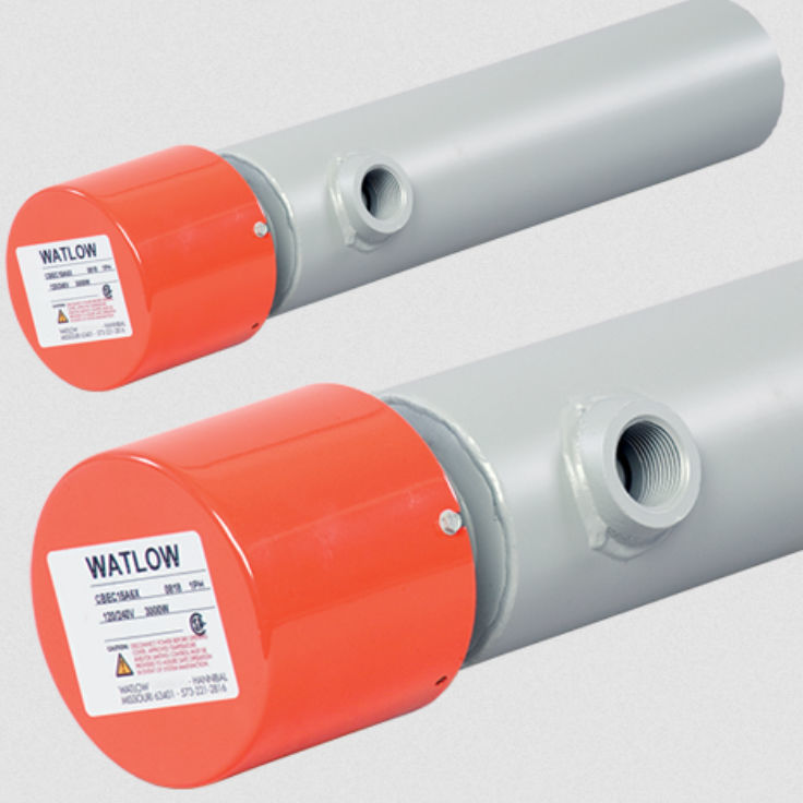 空气加热器 - WATROD™ - Watlow Electric Manufacturing Company - 对流式 / 连续循环式 / 电动