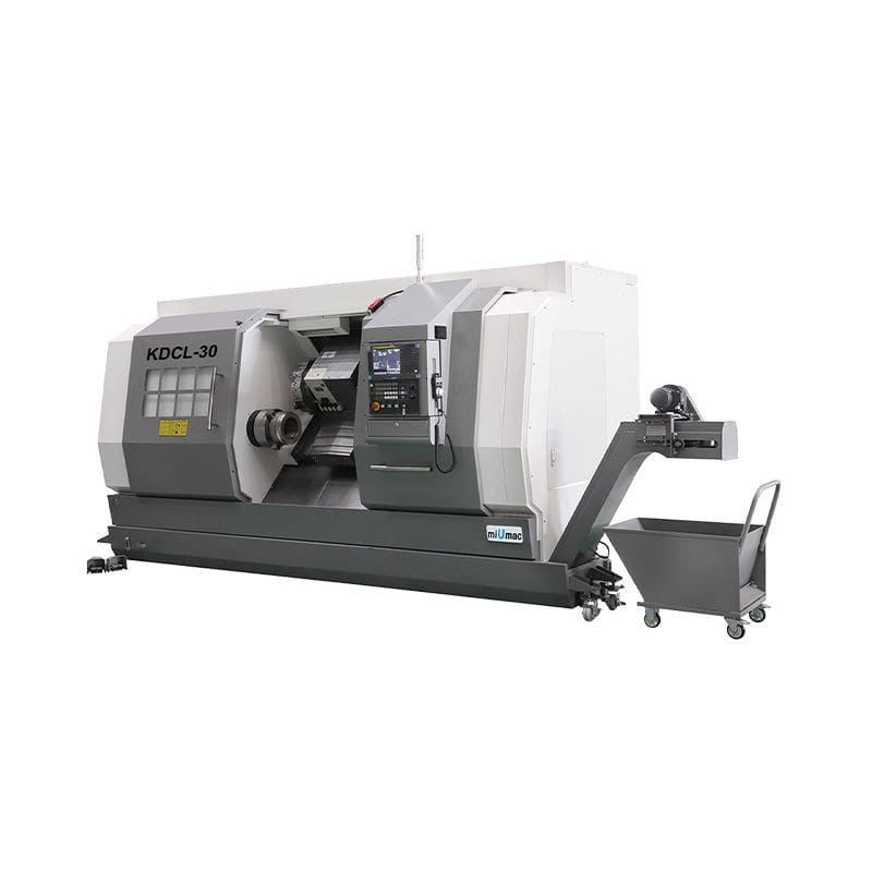 CNC数控车削加工中心 - KDCL-30 - Zhejiang KAIDA Machine Tool CO., LTD. - 双轴 / 斜凳 / A2-8