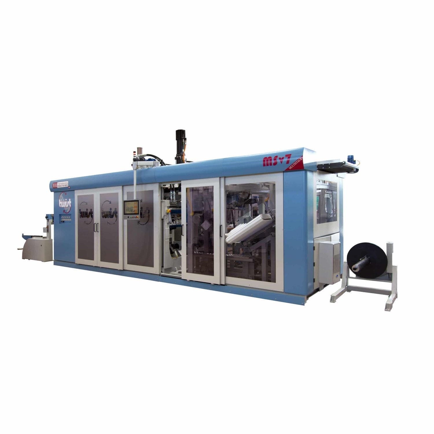 滚筒给料加热成型机 - TWIST 700 - WM Thermoforming Machines SA - PP / 用于杯子生产 / 自动