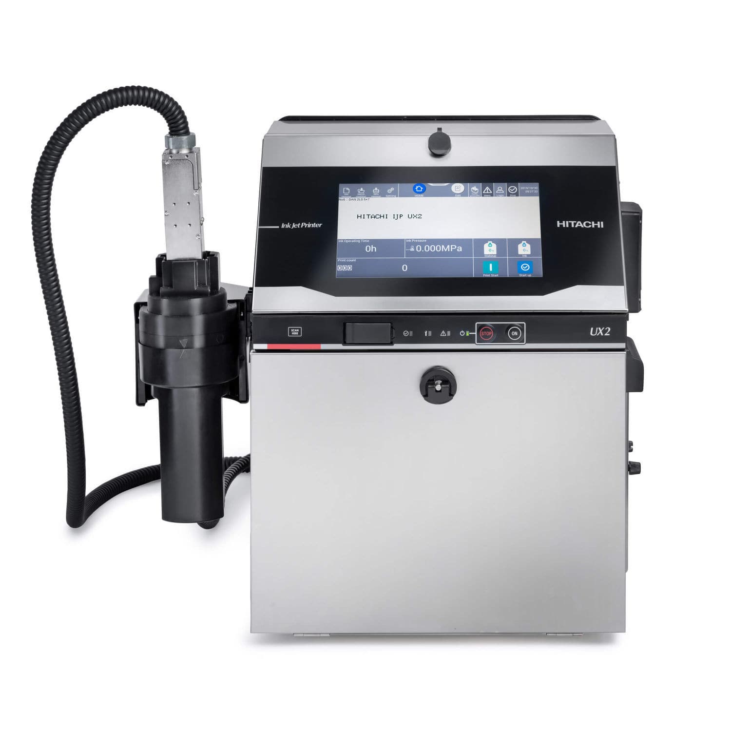 连续喷墨型打印机 - UX2 - Hitachi Europe GmbH/日立 - 高速 / 带触摸屏