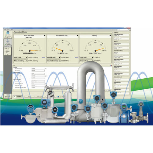 接口软件 - ProLink III - Micro Motion - 控制 / 配置 / 流程