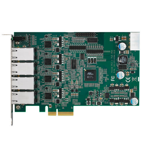 PCI Express网卡 - PE-1004 - Vecow Co., Ltd. - 千兆以太网 / PoE / 千兆以太网