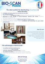紫外线C消毒设备 - BIO-SCAN® Mobile - BIO-UV Group - 用于表面 / 移动式