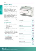 小型可编程控制器 - PR102 - akYtec GmbH - DIN导轨 / 16路输入 / 8路输入