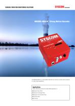 事件记录仪 - MR2002-SM24-K - SYSCOM Instruments SA - 运动 / 地震 / 硬化