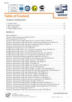 电阻式温度传感器 - TOP-PKG-05 series - Alf-Sensor - 螺纹 / 流程 / 直线型