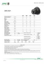 径向活塞液压马达 - GM2 - SAI Motori Idraulici - 固定容量