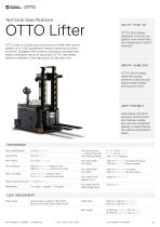 叉车AMR - OTTO Lifter - OTTO Motors - 用于操控货盘 / 重载荷 / 电池动力