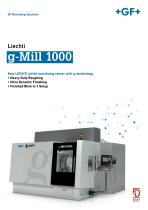 5轴加工中心 - g-Mill series - GF Machining Solutions - 卧式 / 旋转台 / 用于金属