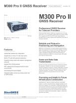 GNSS接收机 - M300 Pro II - ComNav Technology Ltd. - GPS / GLONASS / 伽利略式