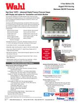 绝对压力计 - DSPG Series - Palmer Wahl Instruments, Inc. - 相对 / LCD显示 / 螺纹