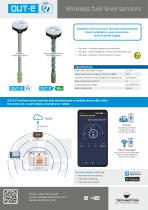 电容液位传感器 - DUT-E S7 - TECHNOTON - 用于燃料 / 用于油 / 无线