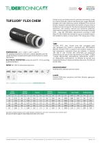 胶软管 - TUFLUOR® FLEX CHEM - TUDERTECHNICA - TUBIGOMMA DEREGIBUS SRL - 用于食品 / 化工产品 / PTFE