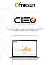 建模软件 - CLEO - Fracsun Inc - 机器学习 / 用于太阳能发电站