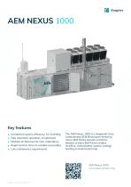 高压氢气保护电解装置 - Nexus series - Enapter - 阴离子交换膜