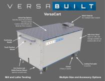 工作台推车 - VersaCart - VersaBuilt Robotics - 钢 / 平台式 / 多功能