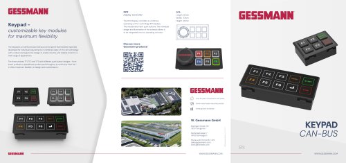 W. GESSMANN GmbH 所有产品目录和PDF技术手册