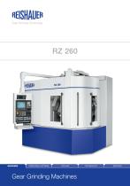 齿轮磨床 - RZ 260 - Reishauer - 平面 / CNC数控 / 连续式