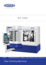 齿轮磨床 - RZ 1000 - Reishauer - 外圆 / 通用 / CNC数控