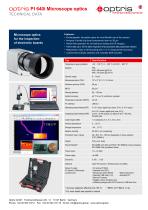 微距显微镜物镜 - PI 640i - Optris GmbH & Co. KG - 测量 / 检查 / 用于显微镜检查
