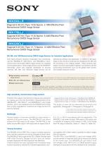 CMOS图像传感器 - IMX290LLR - Sony Semiconductors/索尼 - 单色 / 高精度 / 大型