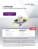 纳秒级激光器 - ULPN-266 - IPG Photonics Corporation/IPG光电 - 光纤 / 紫外线 / 标记