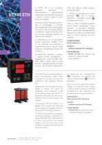数字温度调节器 - NT935-IR AD + TIR409 - TECSYSTEM srl - 用于变压器 / 紧凑型 / RS-485