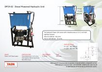 柴油机液压泵站 - DP19-02 - Taon Hydraulik Komponenter ApS - 工业用途 / 双泵