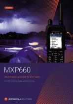 对讲机 - MXP660 - Motorola Solutions