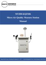 空气质量监测仪 - MYHB-KQZS06 - Ningxia Maiya Sensor Technology - 实时 / VOC / SO2
