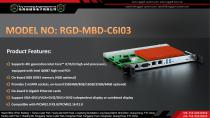 PICMG主板 - RGD-MBD-C6I03 - Key Technology Rugged System Limited - Intel® Core i3 / Intel® Core i5 ...