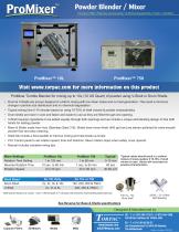 桨叶混合机 - ProMixer™ 10L - PROFILLER - 分批 / 粉末 / 油桶