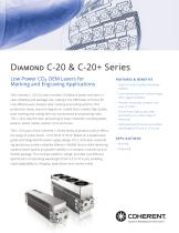 CO2激光器 - Diamond C/Cx series - COHERENT - 脉冲 / 气体 / 可见光