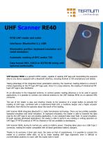 键盘模拟RFID读写器 - UHF Scanner RE40 - TERTIUM Technology - 紧凑型 / 便携式 / USB
